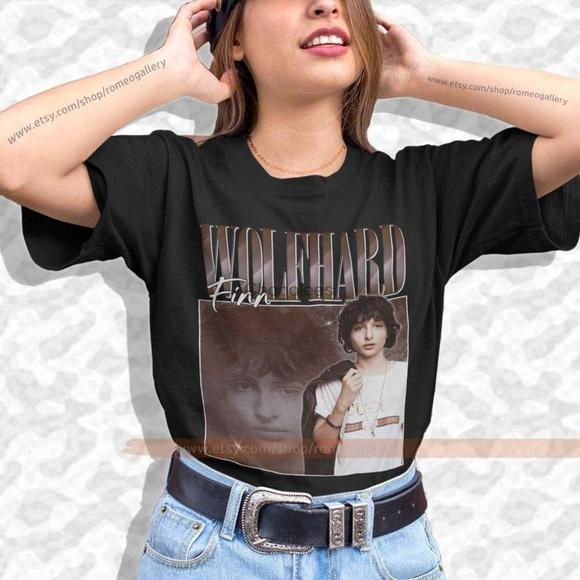 Shirts | Finn Wolfhard 9s Finn Wolfhard Retro Style Ie Unisex Tshirt ...